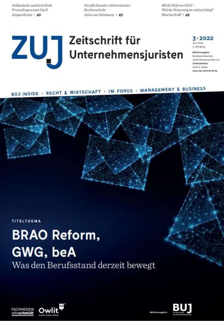 ZUJ Ausgabe 3/2022 - BUJ